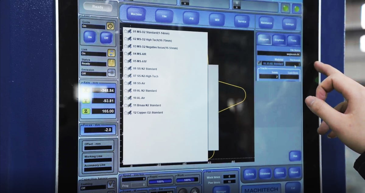 Machitech Fiber Prime S - Machine de découpe au laser